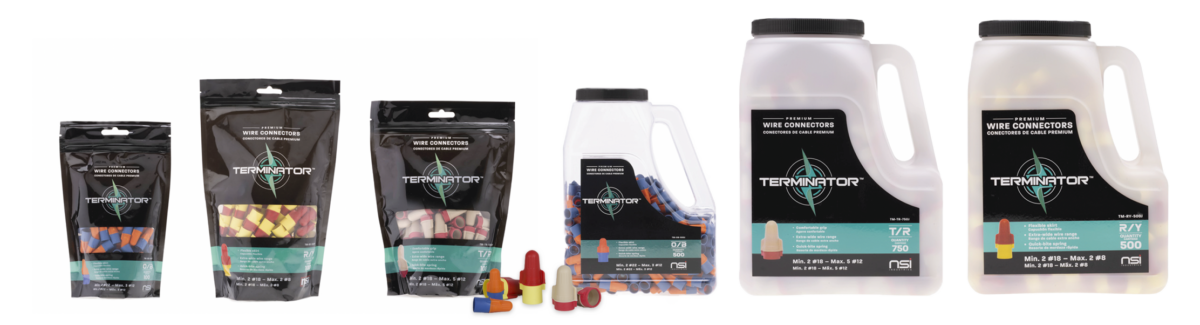 TERMINATOR Premium Wire Connectors - NSI Industries