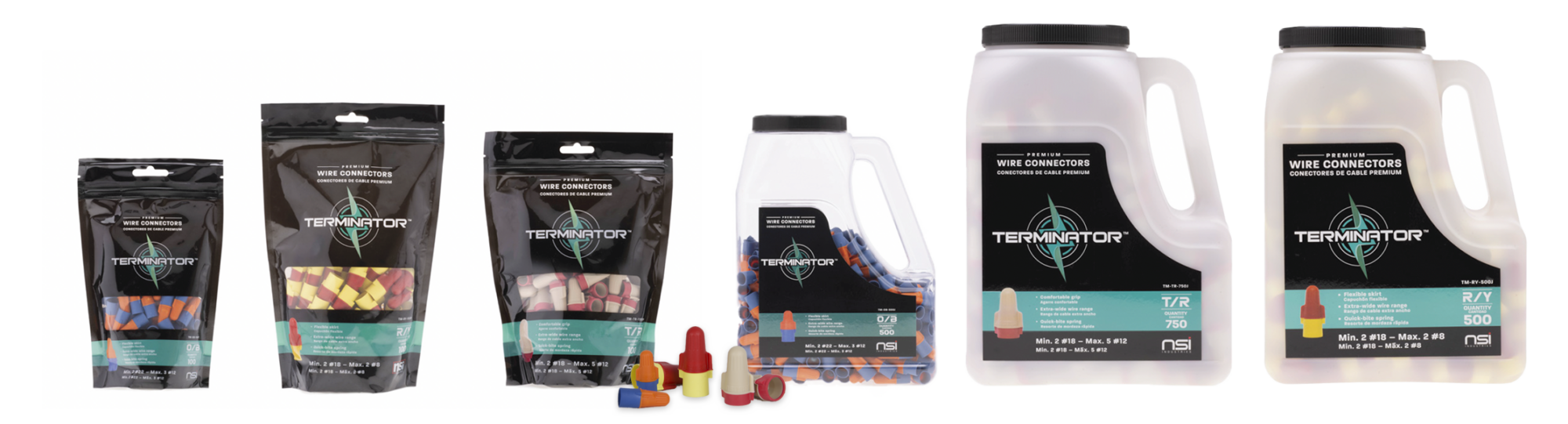 TERMINATOR Premium Wire Connectors - NSI Industries